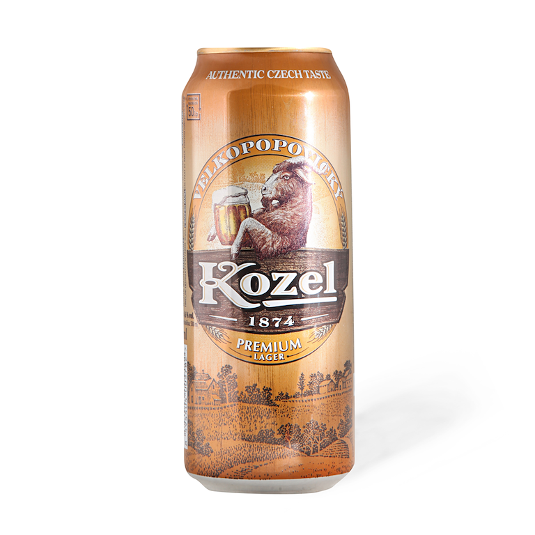 Kozel Premium Lager Velkopopovicky 0.5l