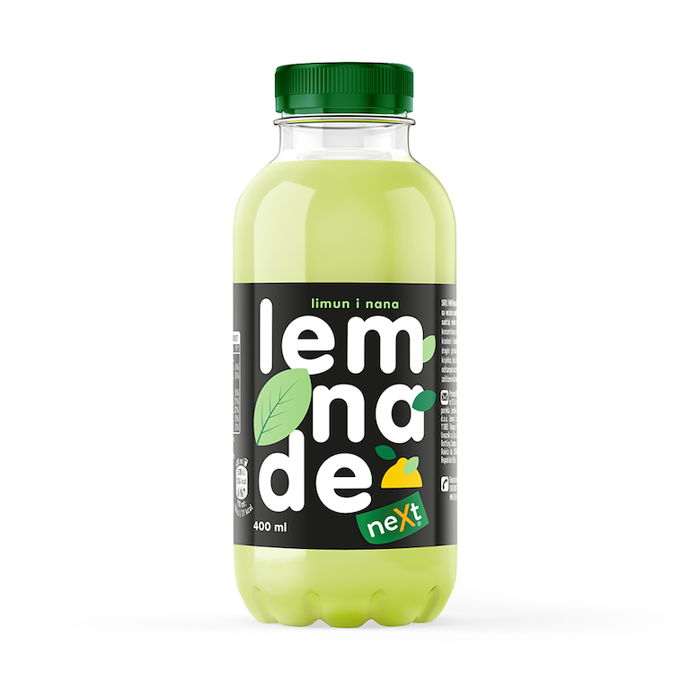 Next Lemonades – Lemon Mint 0.4 PET