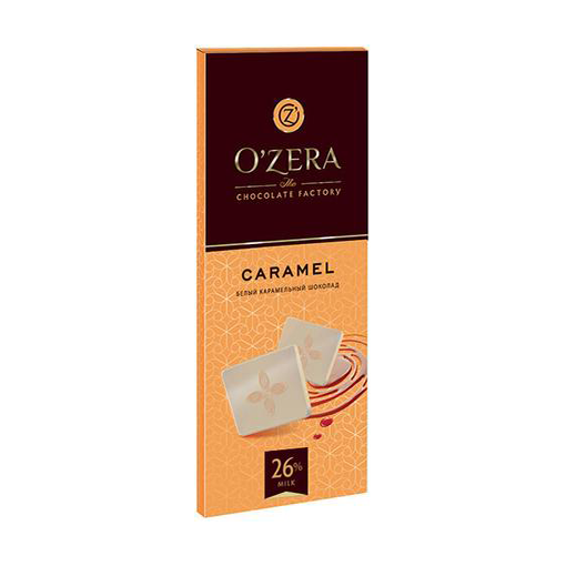 O Zera karamel bela cokolada 90g