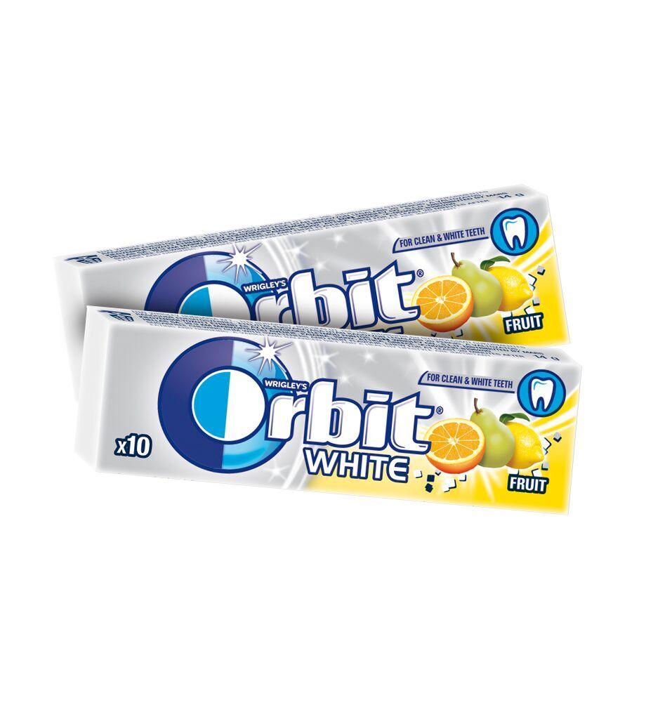 ORBIT WHITE FRUIT PELLETS