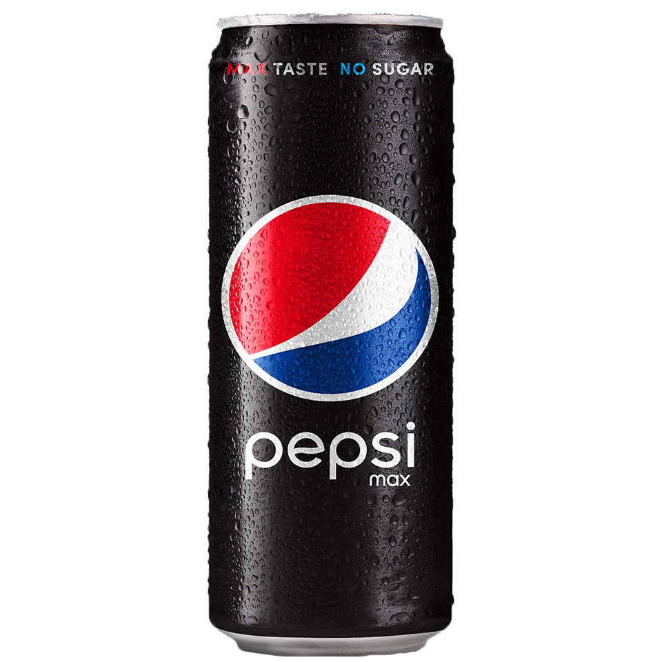 Pepsi Max limenka 0,33l