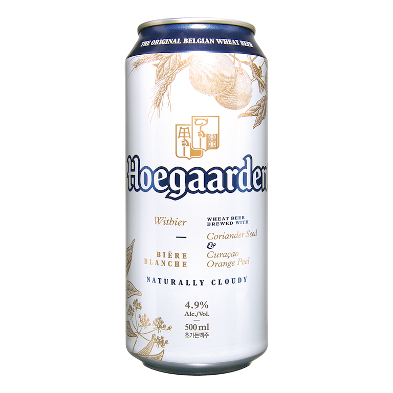 Pivo Hoegaarden 0.5l can