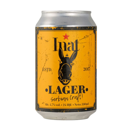 Pivo Lager 0.33l, Inat