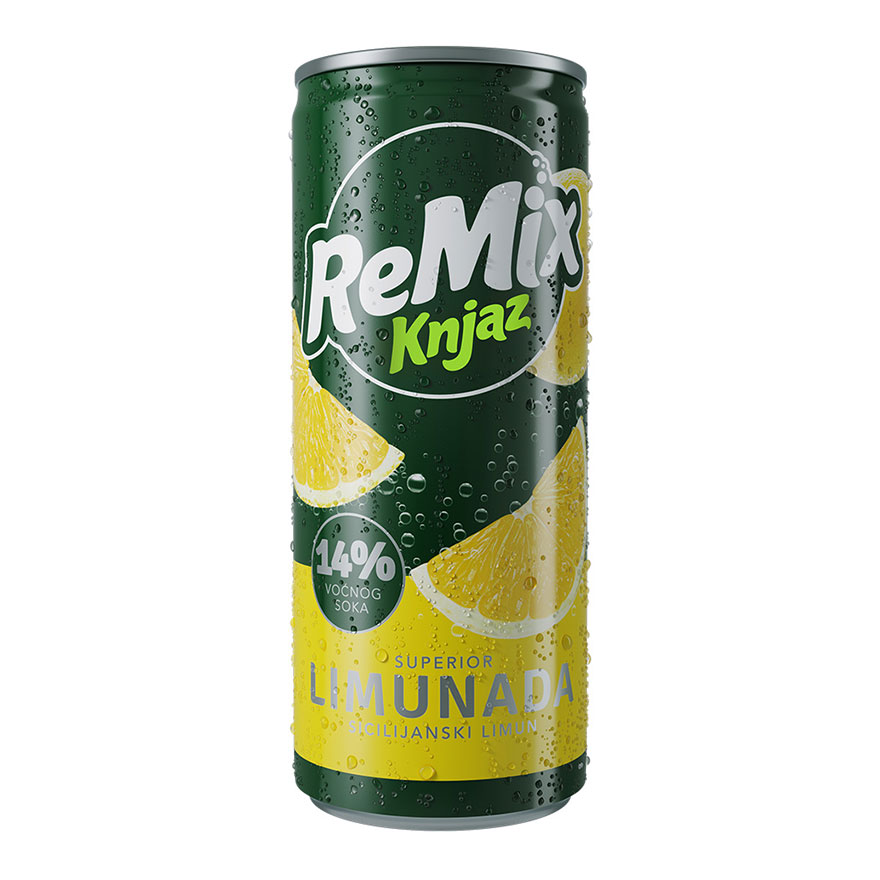 Remix Knjaz limunada 0.33l