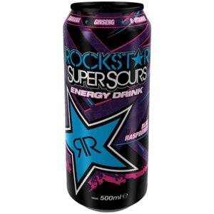 Rockstar energy drink blue raspberry 0.33l