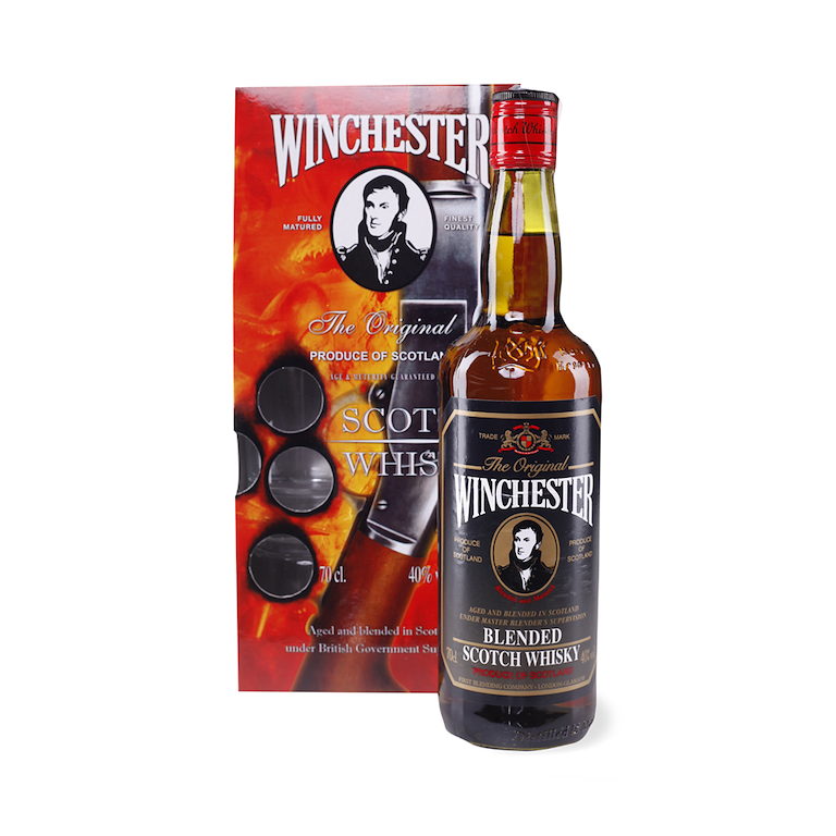 Whisky Winchester sa dve case 0,7l