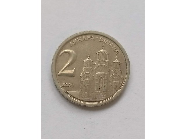 2 Dinara 2000.g - SRJ -