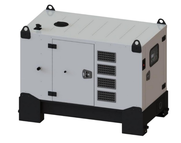 FOGO izolovani dizel agregat FDG10M, 8.5kW, 400V, DVR, rezervoar 120L, Mitsubishi motor, elektro start