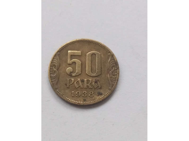 50 Para 1938.g - Kraljevina Jugoslavija -