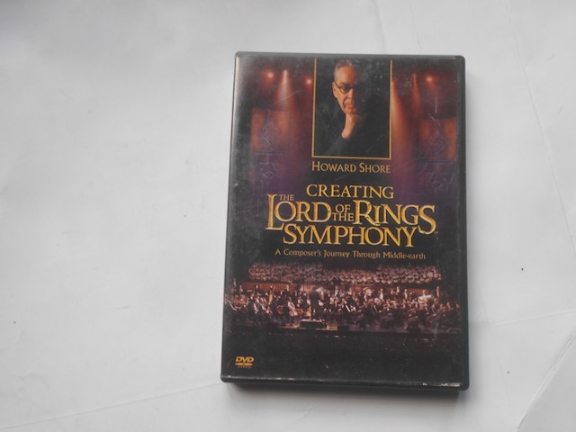Creating  The Lord of the rings Symphony, H.Shore