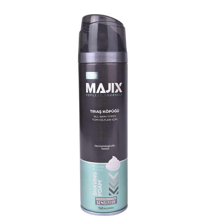 Pena za brijanje LIDER Majix Sensitive 200ml