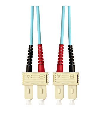 FO Patch kabl, duplex, SC/SC, OM3, multimode, 50/125um, 3m