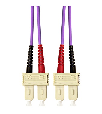 FO Patch kabl, duplex, SC/SC, OM4, multimode, 50/125um, 2m