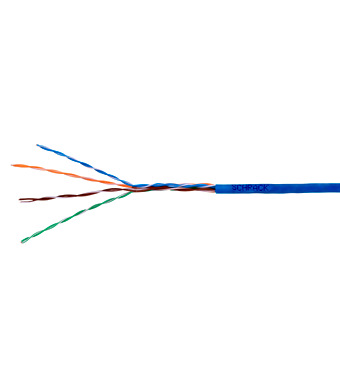 Kabl inst.Cat.5e U/UTP - 125 Mhz, 4x2xAWG-24, PVC, plavi
.