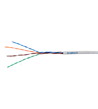 Kabl inst.Cat.5e U/UTP - 125 Mhz, 4x2xAWG-24, PVC, sivi