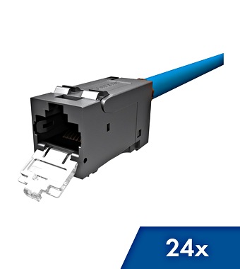 PERFORMANCE LINE-RJ45 modul,Class.Ea 10Gb STP, PoE+, (SFB)
(SFB), pakovanje od 24 komada