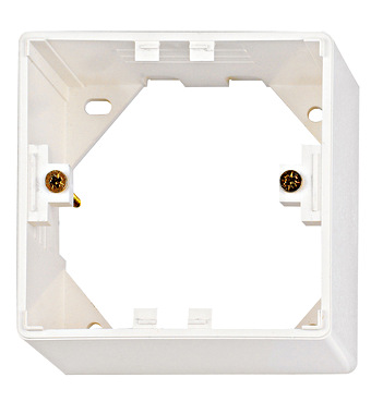 LSA LINE-Nazidna kutija za utičnice, 80x80x40mm
čisto bijela
