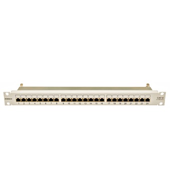 LSA LINE-19'' Patch panel Cat.6, 24xRJ45, STP, ECO
svijetlo siva