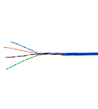 Kabl inst.Cat.5e U/UTP - 125 Mhz, 4x2xAWG-24, PVC, plavi