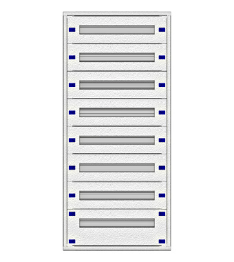 Uzidni razdelnik 2U-24 sa čeličnom pločom 1195x590x180
8 Broj redova, 168 Širine modula,