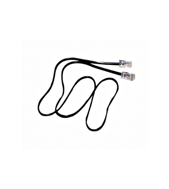 Patch kabl ISDN RJ45-RJ45, Cat.3, crni, 1m