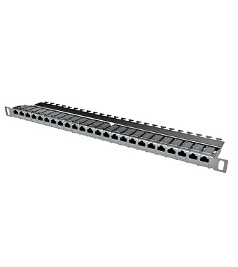 PreLink/fixLink prespojni panel 19'' 0.5U 24xRJ45, čelični
Steel, CKVPL5F0EE