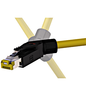 RJ45 utikač za instal. kablove, oklopljen, cat.6a 10G, kutni
angled, Toolless, CZSRF8WEVPE