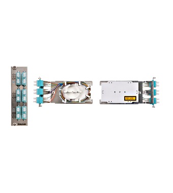 Priključni modul za modulrni rack, 3U, 06xLCD OS2
7HP, pigtails tied, mated and inserted ready for splicing, incl. Adapter, E09/125, LVE6A2E20BA