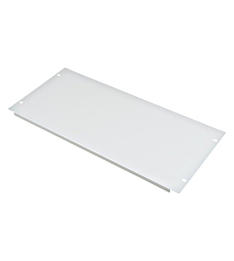 19" Slepi panel 4HU, montaža vijkom, metalni, RAL7035
4U