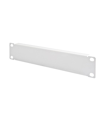 10" SOHO slepi panel 1HU, metalni, RAL7035
10" Blanking panel 1U, RAL7035