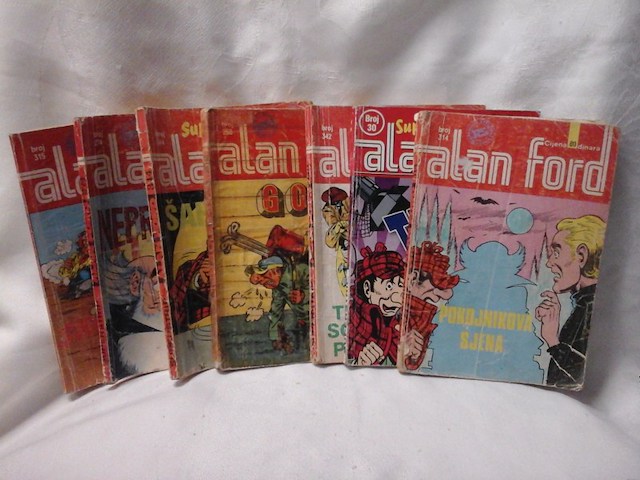 Alan Ford sedam 7 brojeva