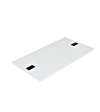 19" Slepi panel 5HU, montaža snap-in, metalni, RAL7035
5U