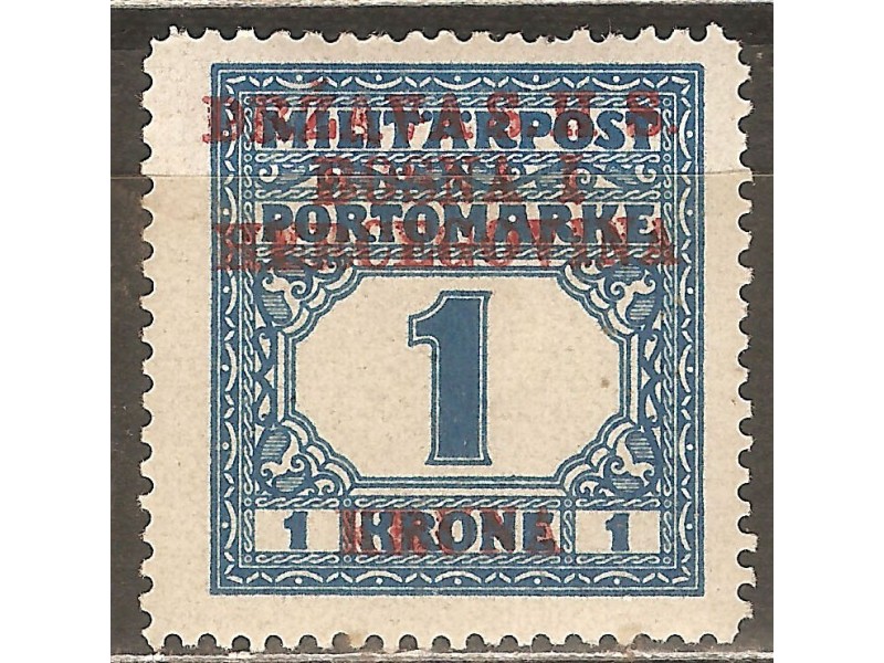 1918 - Porto 1 kruna MH