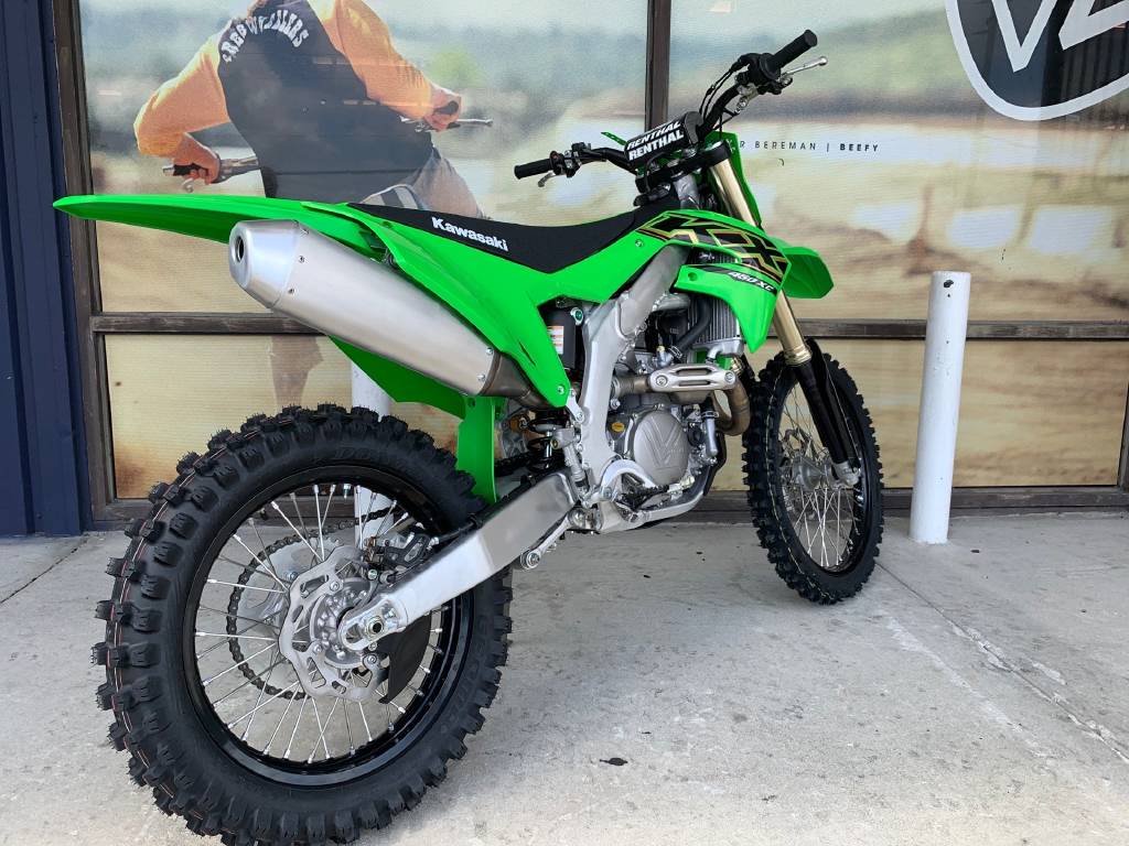 New 2021 Kawasaki KX 450X Dirtbike