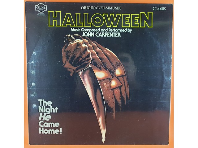 John Carpenter ‎– Halloween (Original Filmmusik),LP