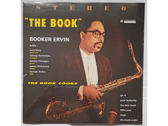 BOOKER  ERVIN  -  THE  BOOK  COOKS  (Novo !!!)