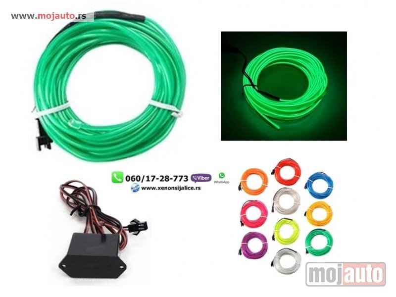 Led ambijentalna traka set 2m zelena