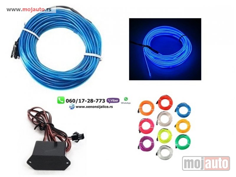 Led ambijentalna traka set 2m plava