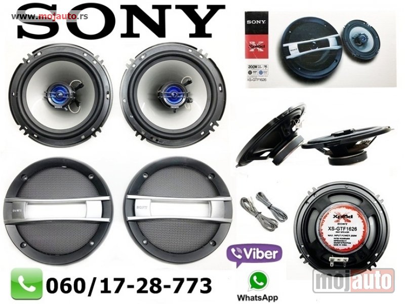 Zvucnici sony 16cm set 2 komada