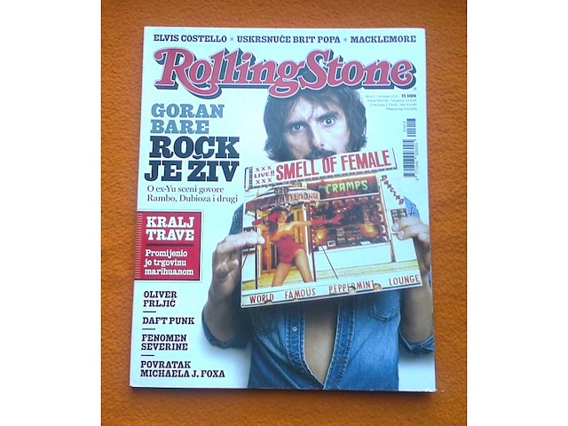 ROLLING STONE - Br. 1 (listopad/oktobar 2013) hrvatski