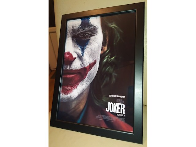 Filmski poster uramljen Joker