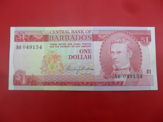 Barbados - 1 Dollar 1973, v2, P6883, R