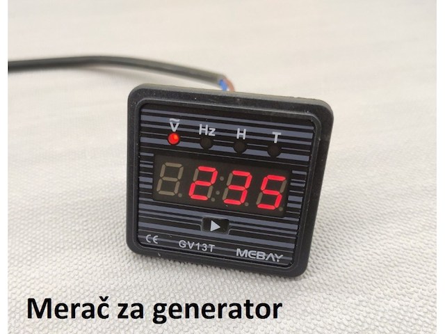 Merac za generator napona frekvencije rad sati i vremen