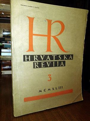 Hrvatska revija, 1943, br. 3