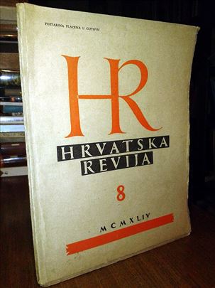 Hrvatska revija, 1944, br. 8