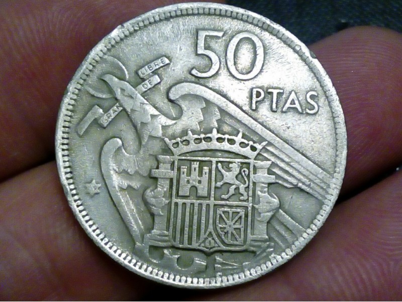 Spanija, 50 pezeta 1959