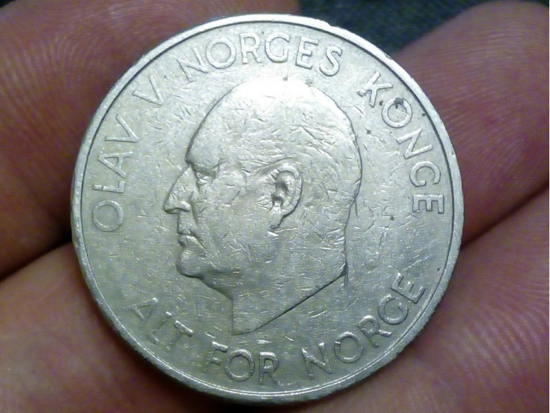 Norveska, 5 kruna 1963