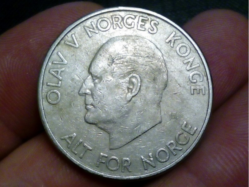 Norveska, 5 kruna 1964