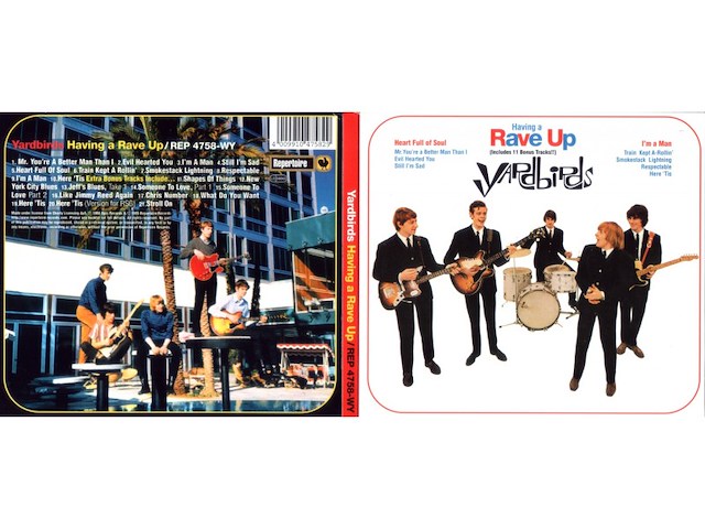 The Yardbirds Having a Rave Up with the Yardbirds CD