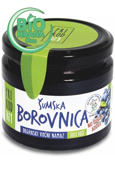 Namaz organski od borovnice 200g Nisha
